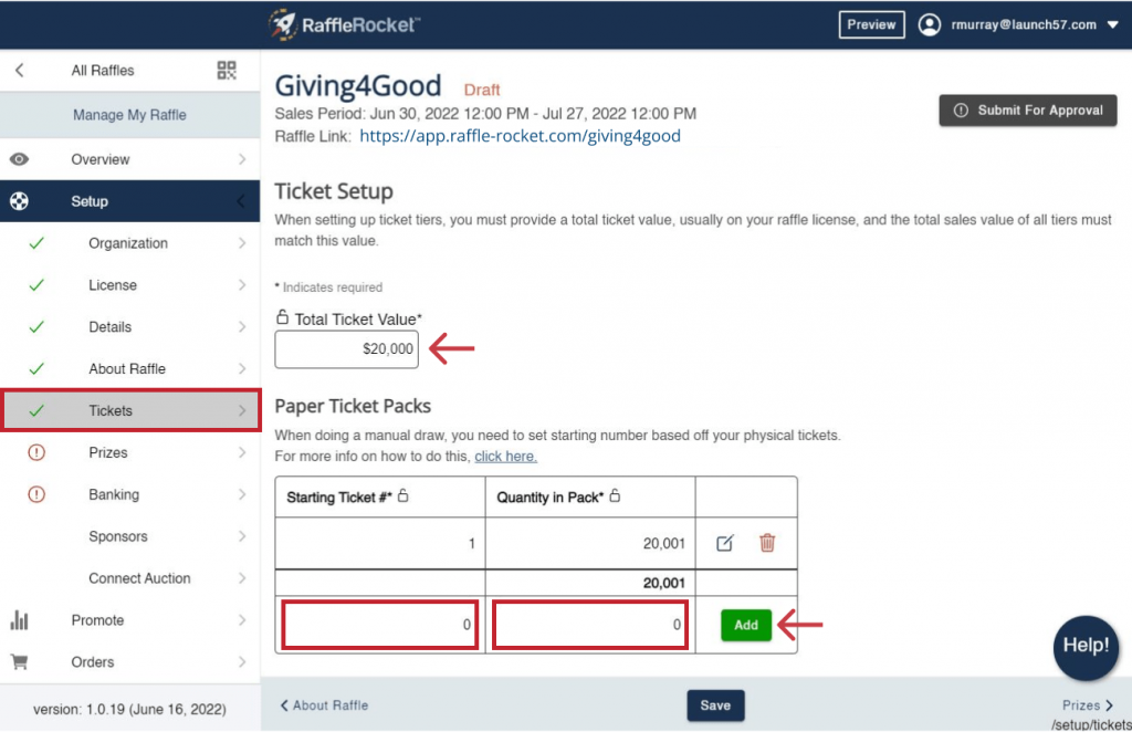 Efficient Ticket Management for Your Raffle - Raffle Rocket